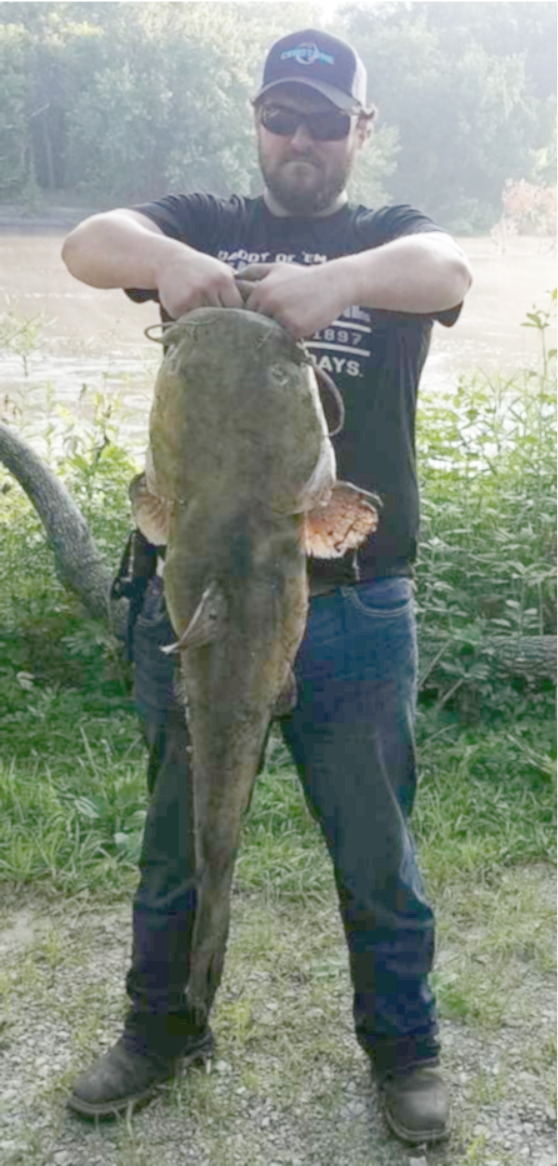 Coltten haman's Master Angler Flathead Catfish