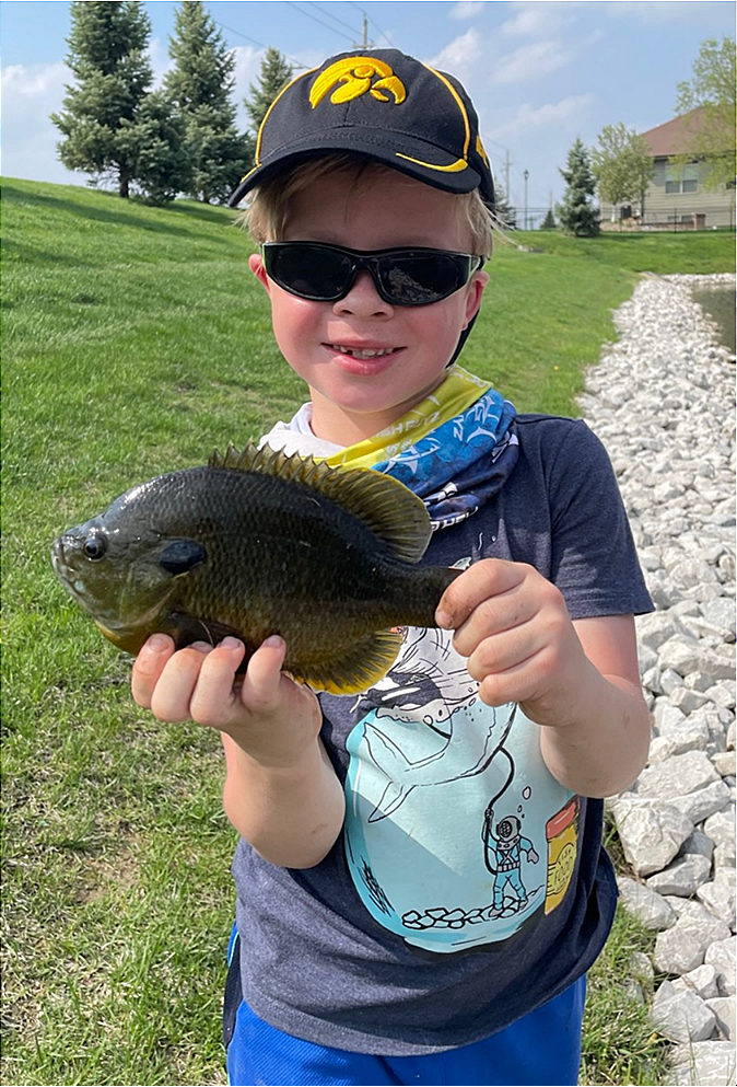 Emerson Reis's Master Angler Green Sunfish